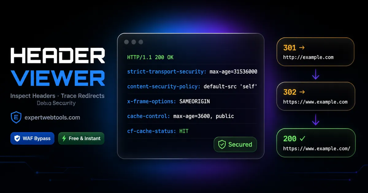 HTTP Header Viewer & Security Analyzer — Inspect Headers, CSP, HSTS ...